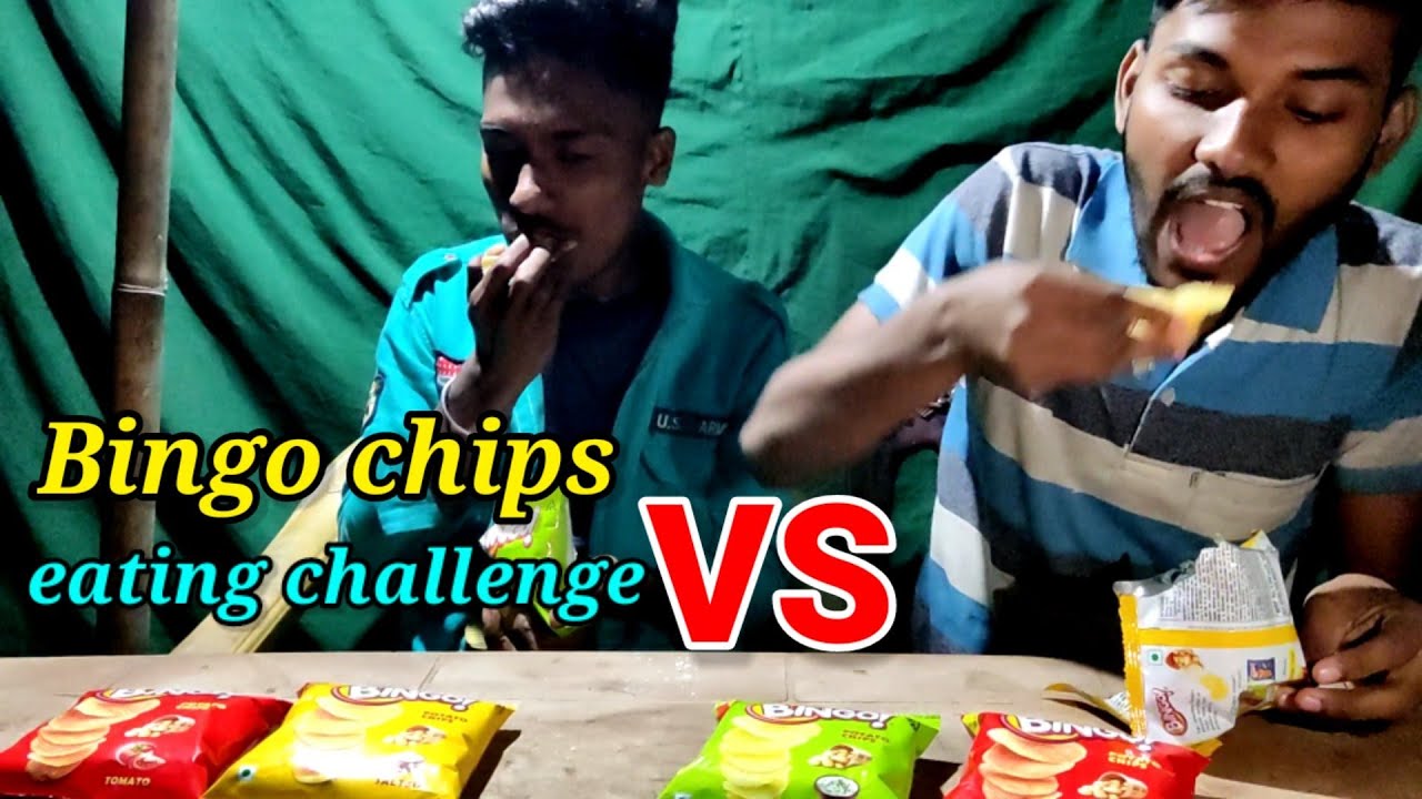 Bingo chips eating challenge|| #eatingchallenge #eatingshow #vlog # ...