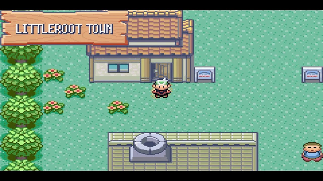 pokemon emerald walkthrough part-1 A new start - YouTube