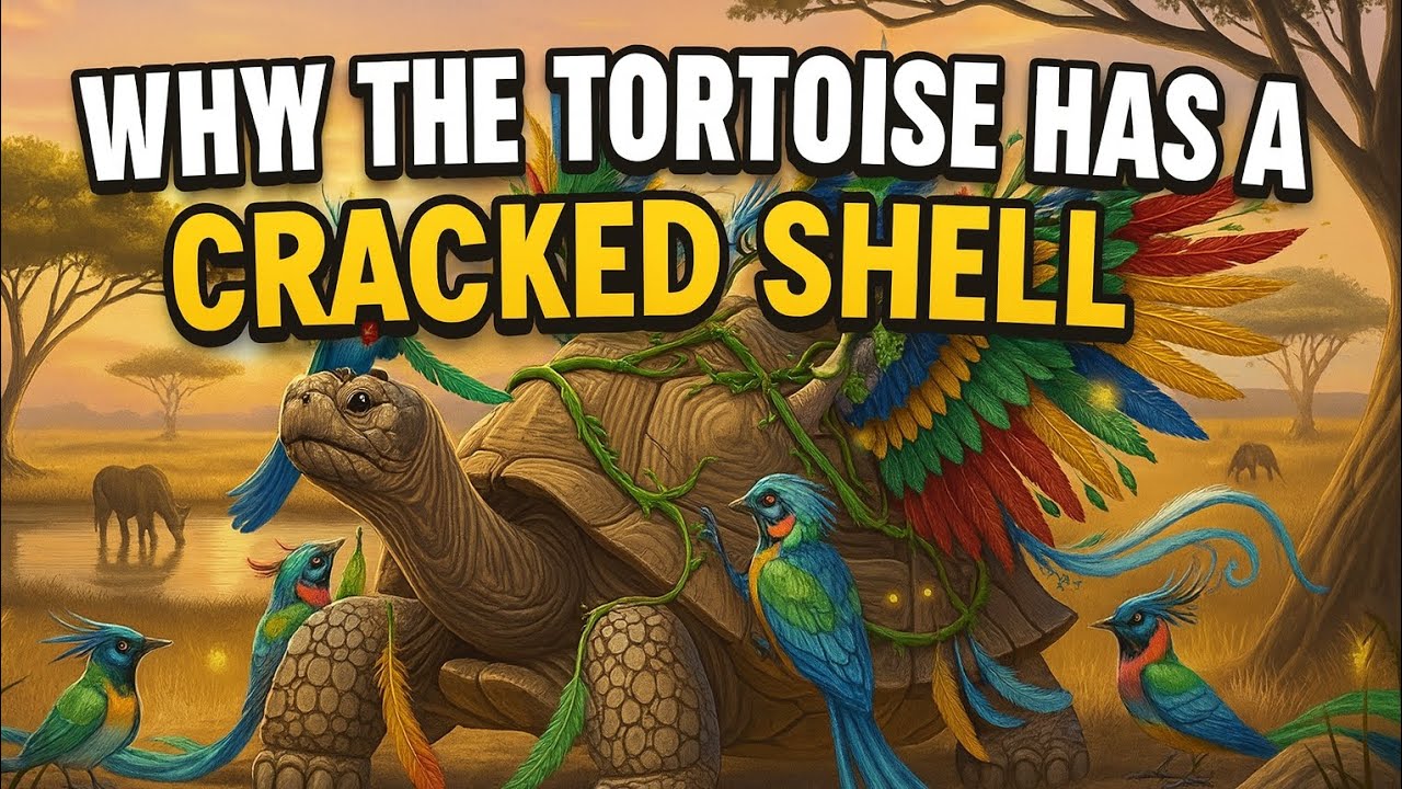 Why the Tortoise’s Shell Is Cracked — The Real African Story - YouTube