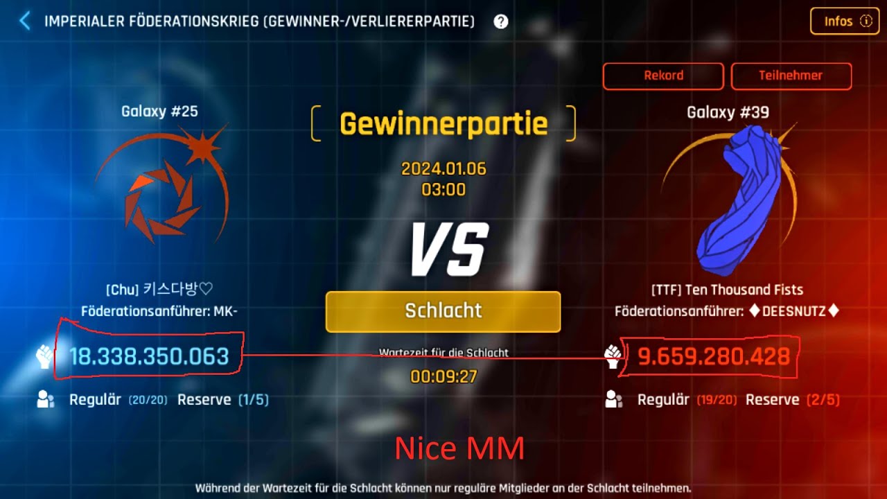 ASTROKINGS Imperial Federation War #9 TTF Vs Chu [200%/HD] - YouTube