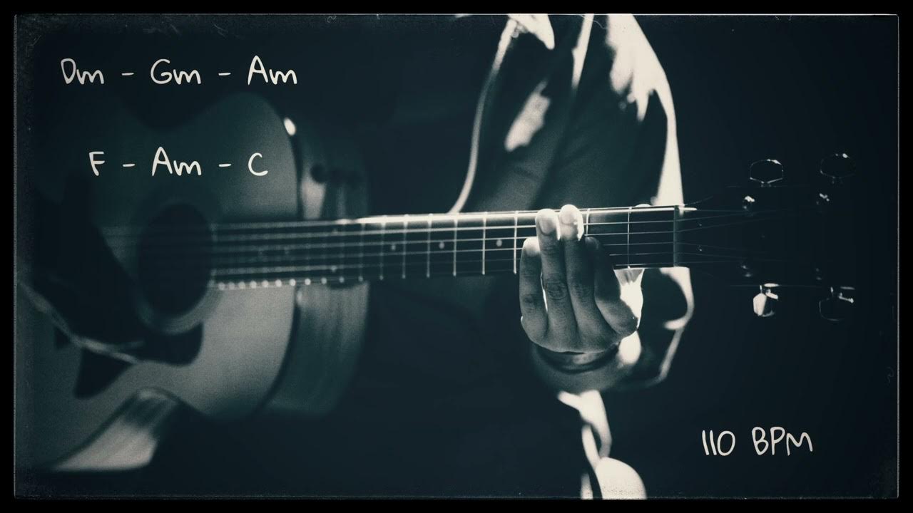 Acoustic Ballad Backing Track D minor | 110 BPM - YouTube