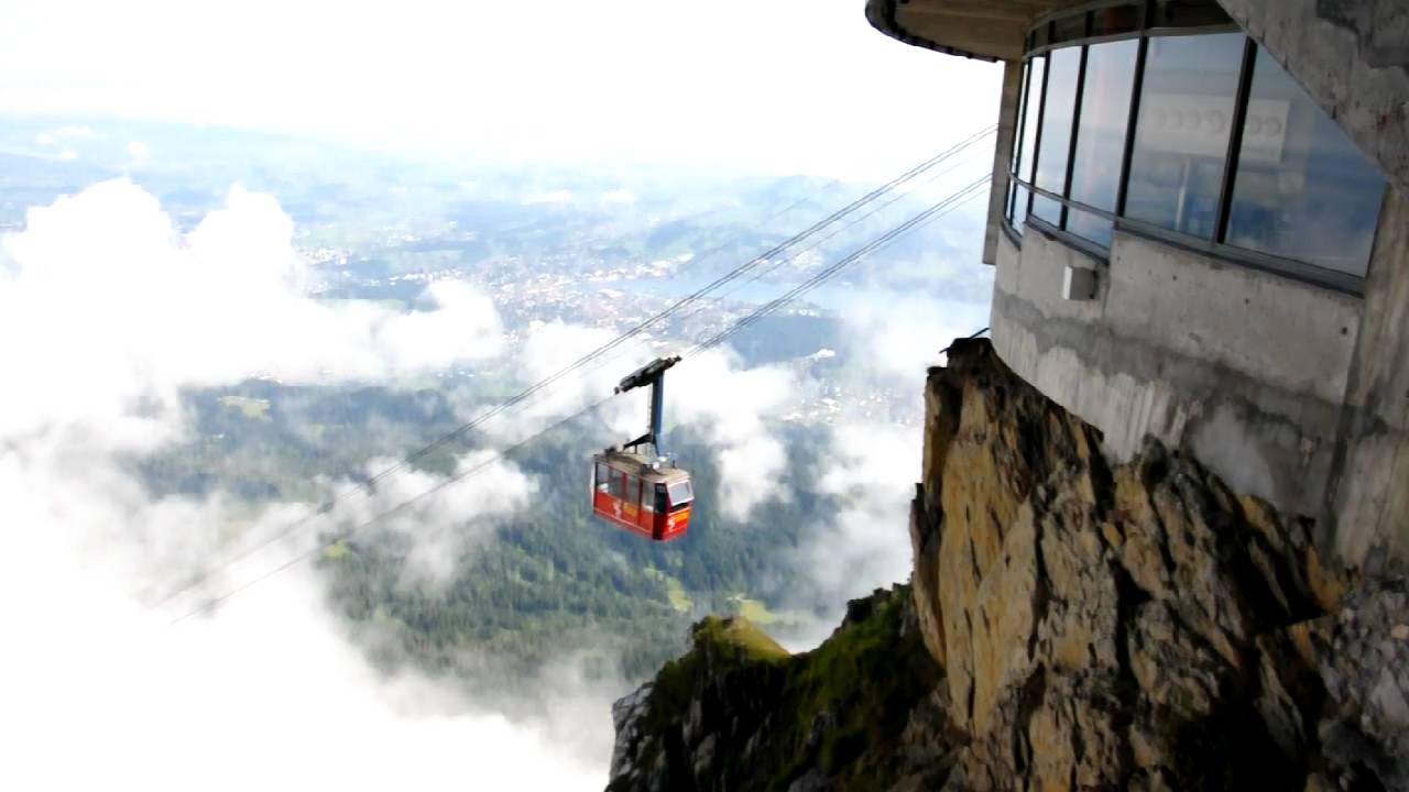 Pilatus cable car - YouTube