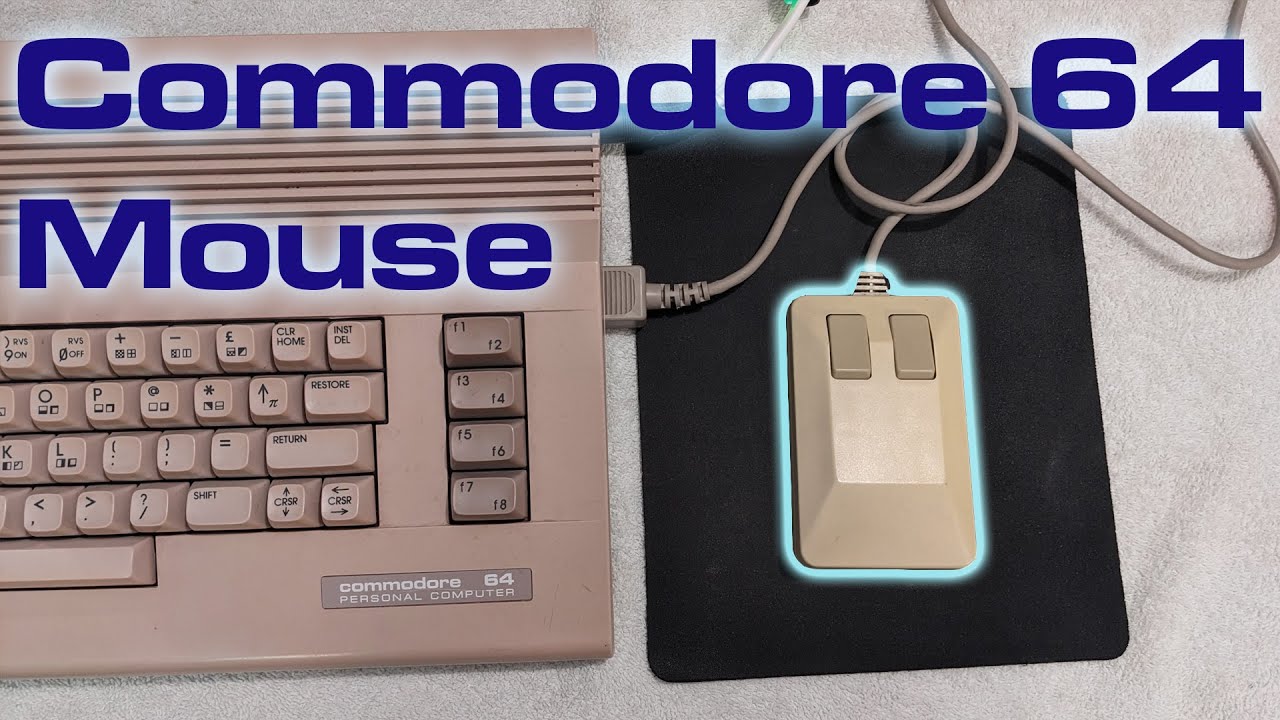 Taking a Look at The Commodore 1351 Mouse - YouTube