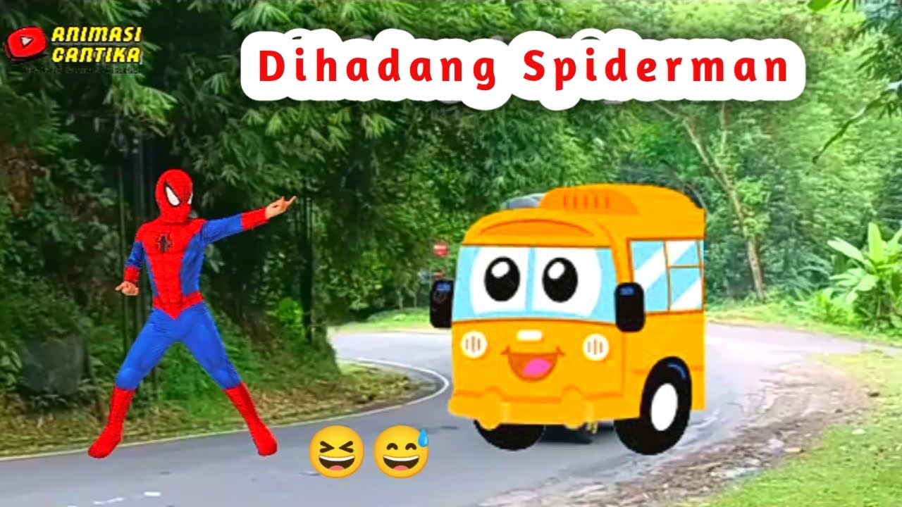 Kodong Balap Mbois Merayap Di Hadang Spider-Man - YouTube