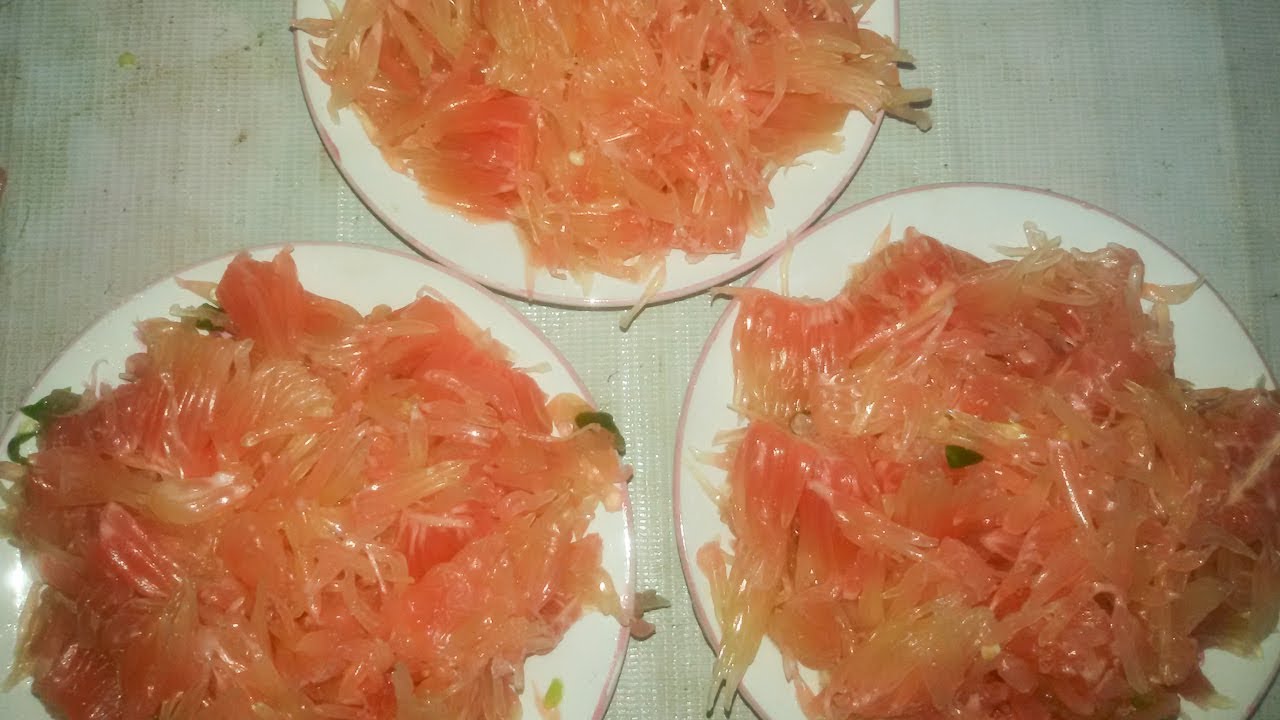 Special Tasty Masala (Jambura) Fruit / Indian Street food Kolkata ...