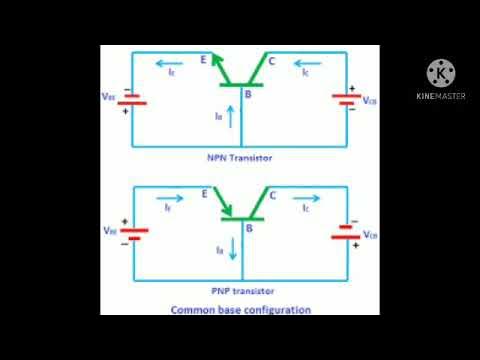 common base configuration input and output characteristic... - YouTube