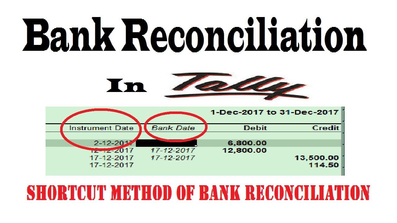 Bank Reconciliation In Tally YouTube bank-reconciliation-in-tally-youtube