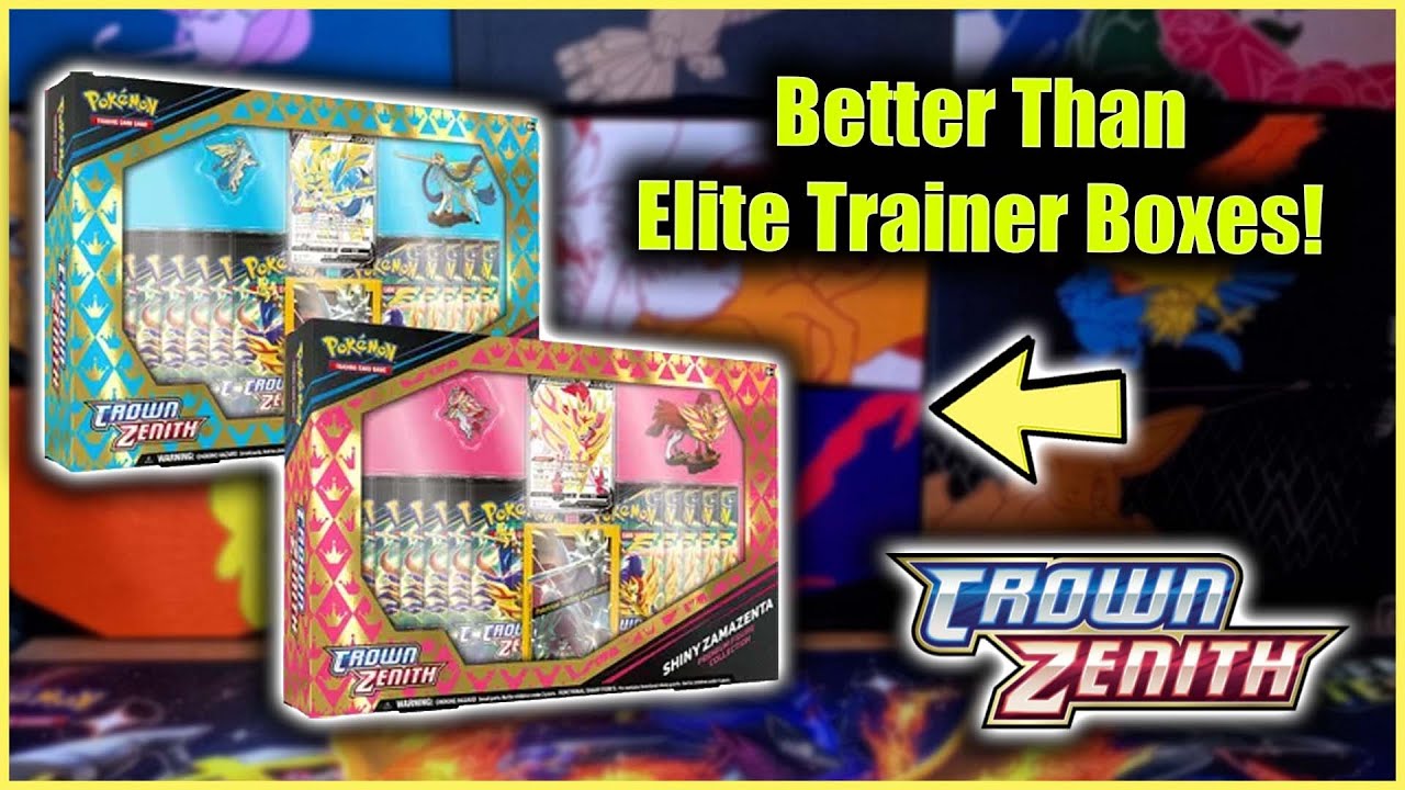 Pokémon TCG Crown Zenith Premium Figure Collection—Shiny ...