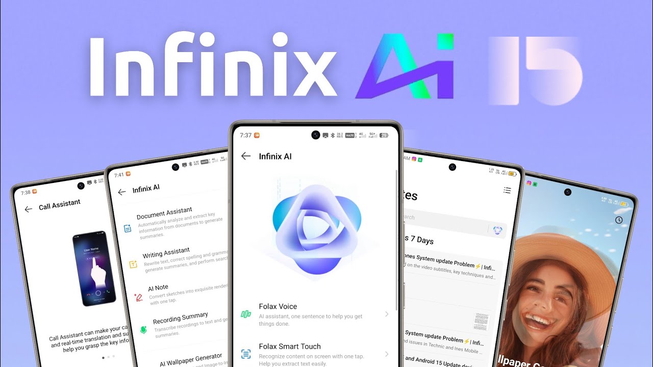 Infinix Ai New Feature - XOS 15 and Android 15 Update - YouTube