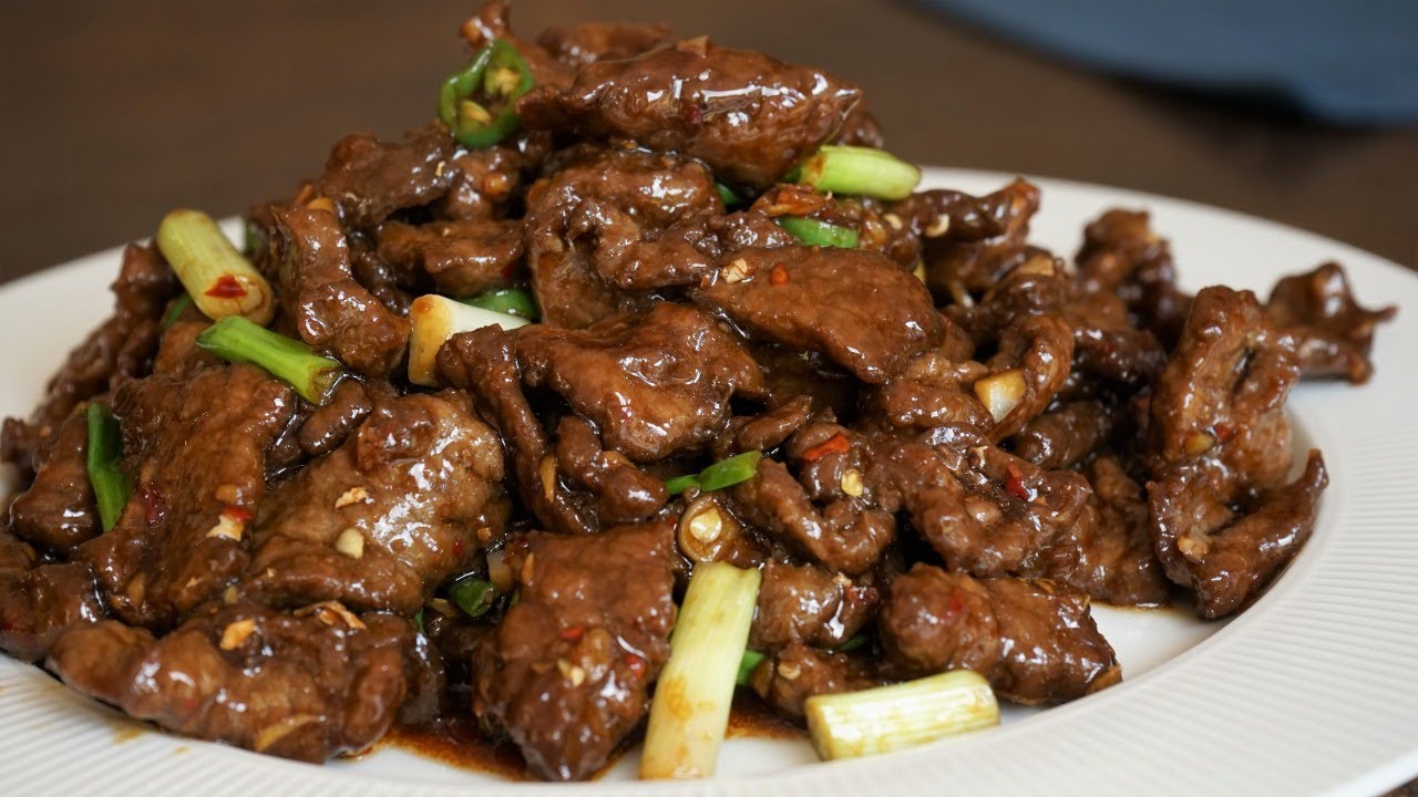 Carne de res Mongoliana - Cooking with Morgane - YouTube
