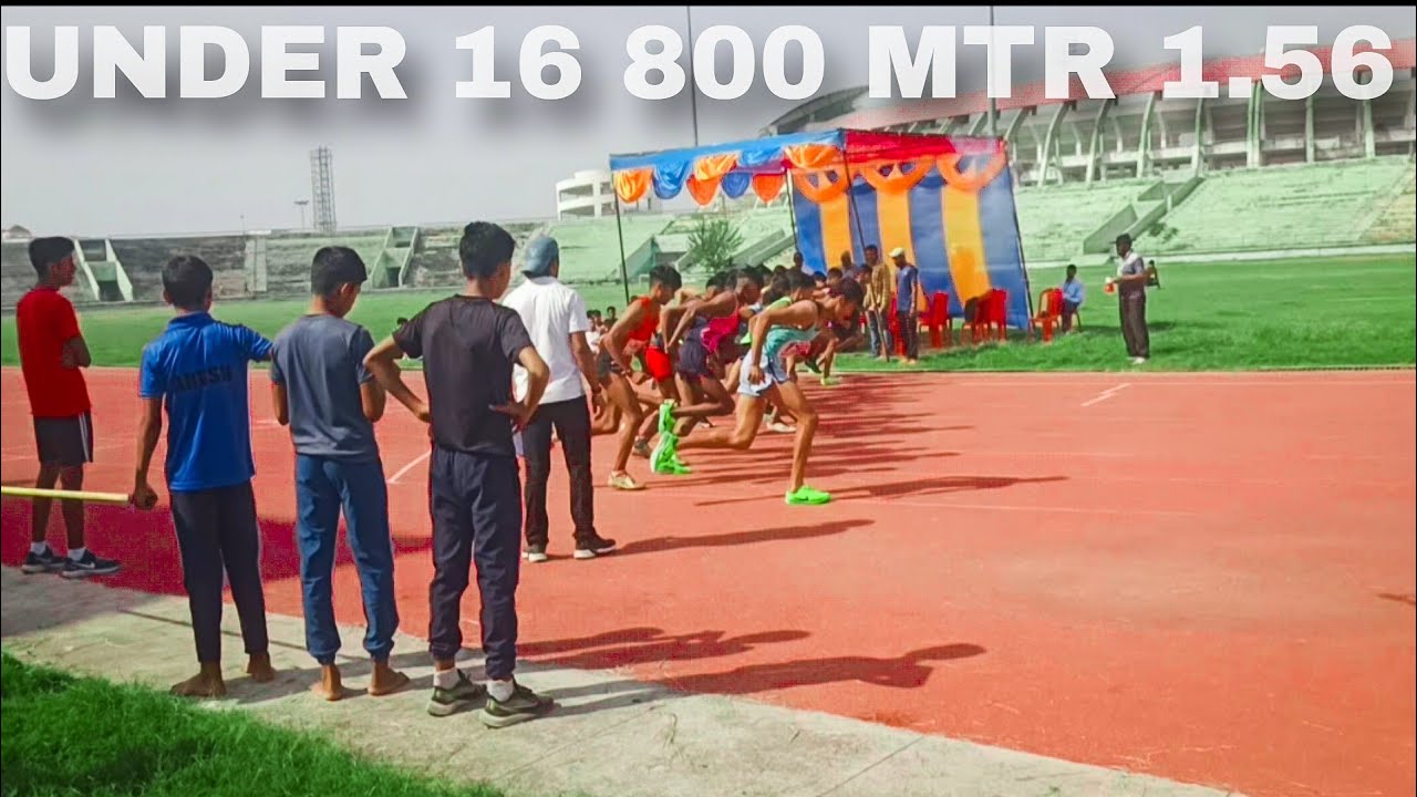 800 MTR RACE UNDER 16 YEARS - YouTube