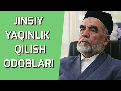 Jinsiy aloqa odoblari