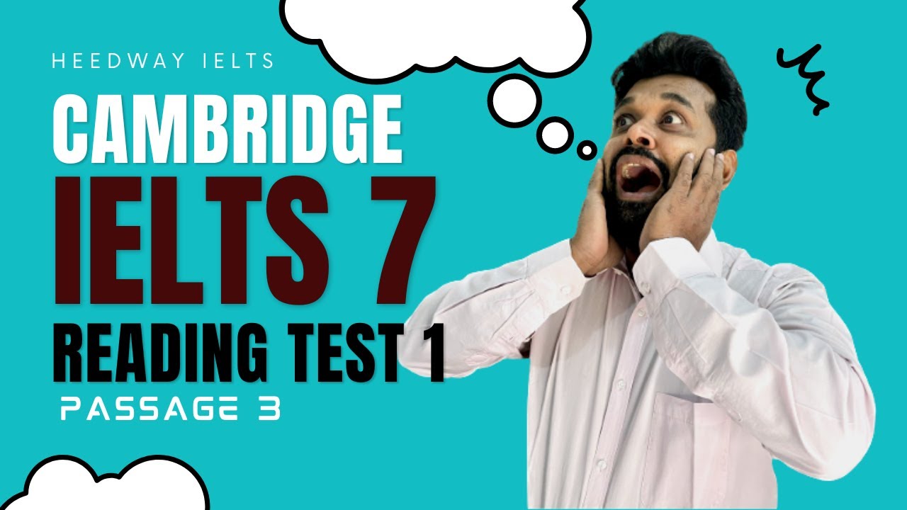 Cambridge IELTS 7 Academic reading Test 1 with answers I IELTS Reading ...