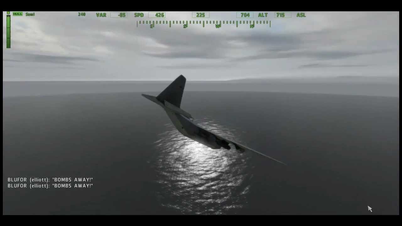 arma 2 c-130 carpet bombing script tutorial [HD] look in description if don't work - YouTube