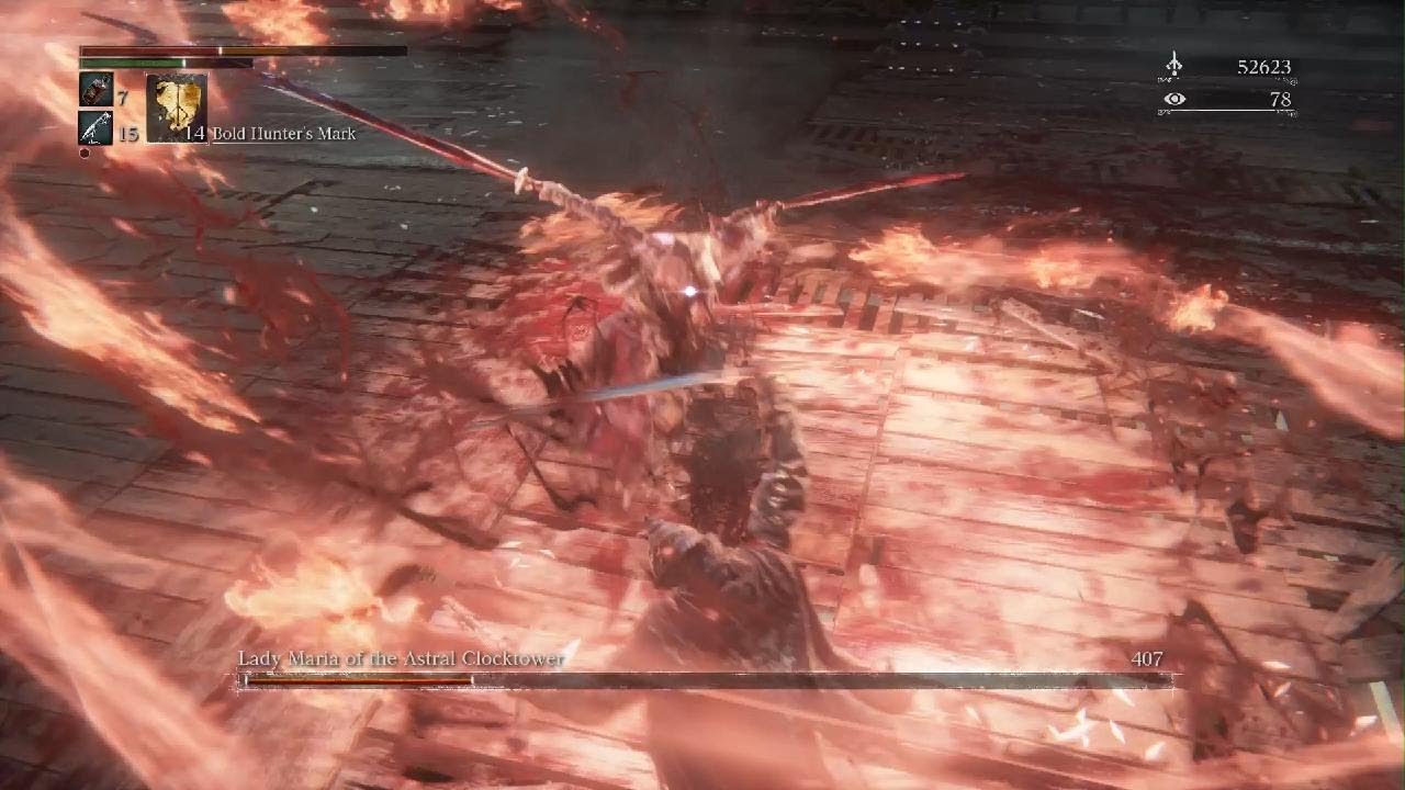 Epic final moments of my last lady maria fight - YouTube