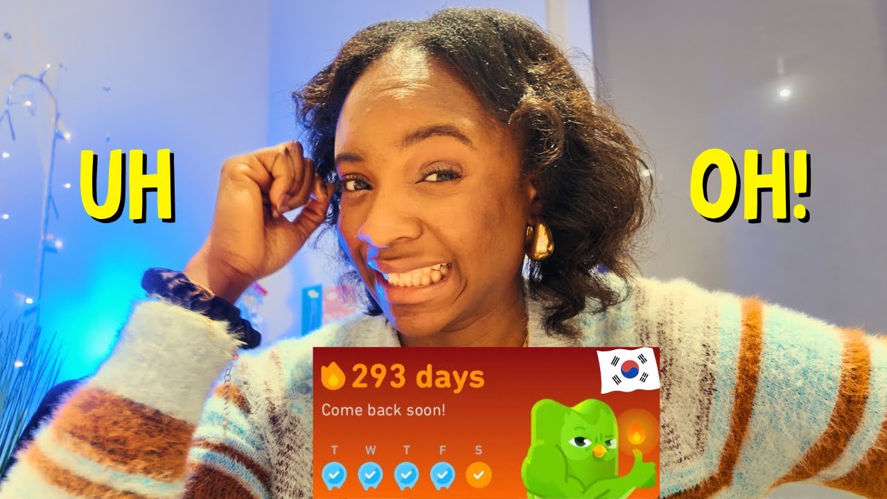 i have a 293-day duolingo streak. but can i speak korean now 🇰🇷? - YouTube