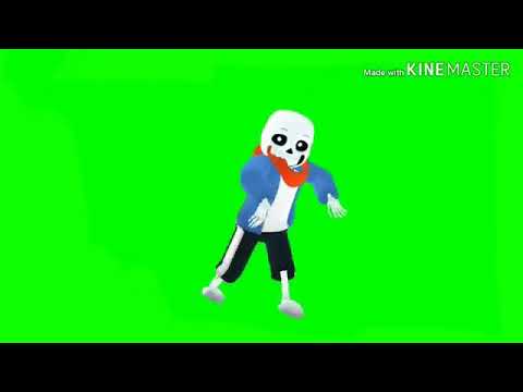 Sans default dance green screen - YouTube
