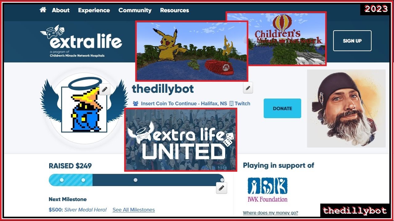 Extra Life United 2023 - Minecraft Build - 2023-03-28b - YouTube