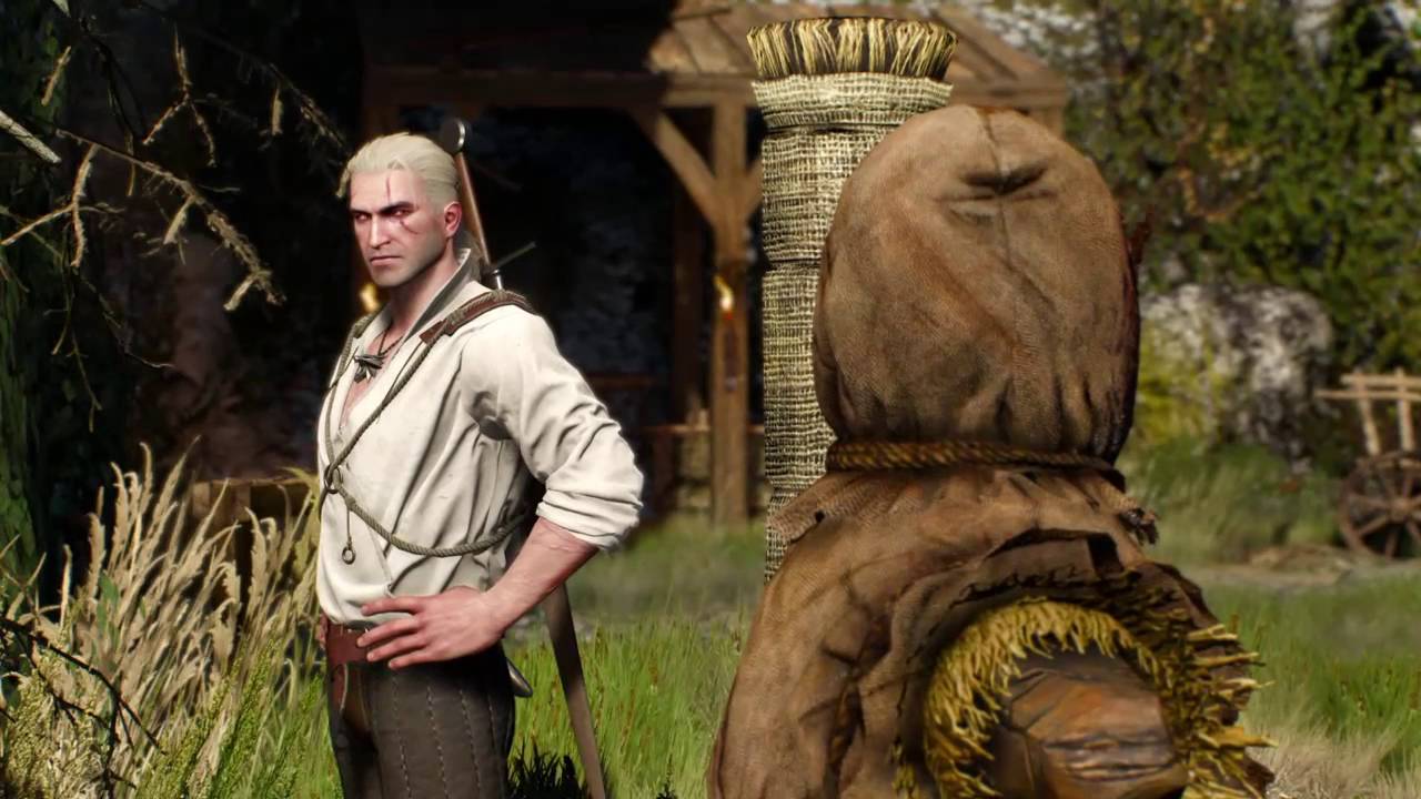 The Witcher 3: Wild Hunt Ciri training - YouTube