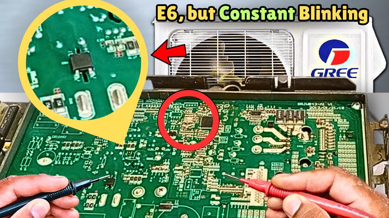 Gree Mini Split AC Circuit Stays in Blinking Mode – Fix Explained ...