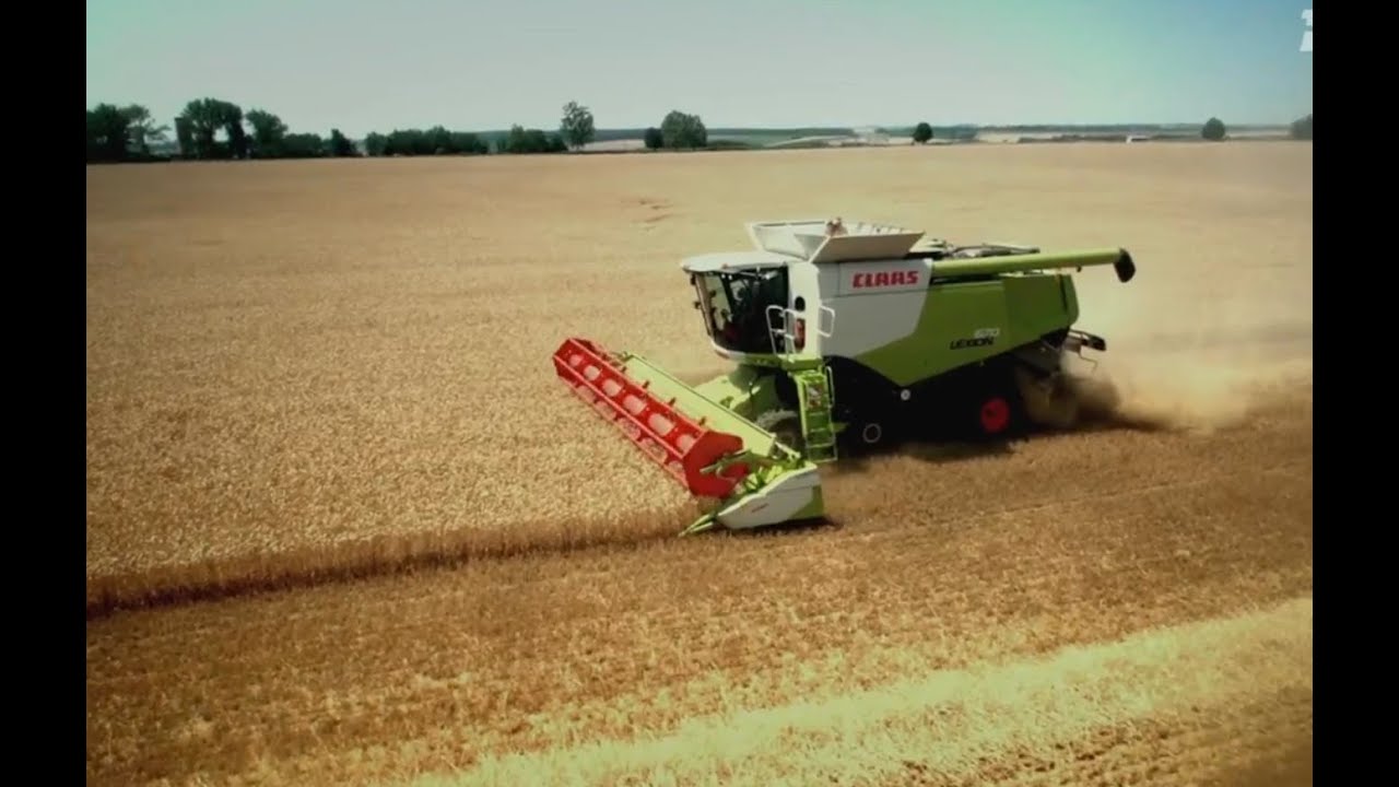 Claas Lexion history - YouTube