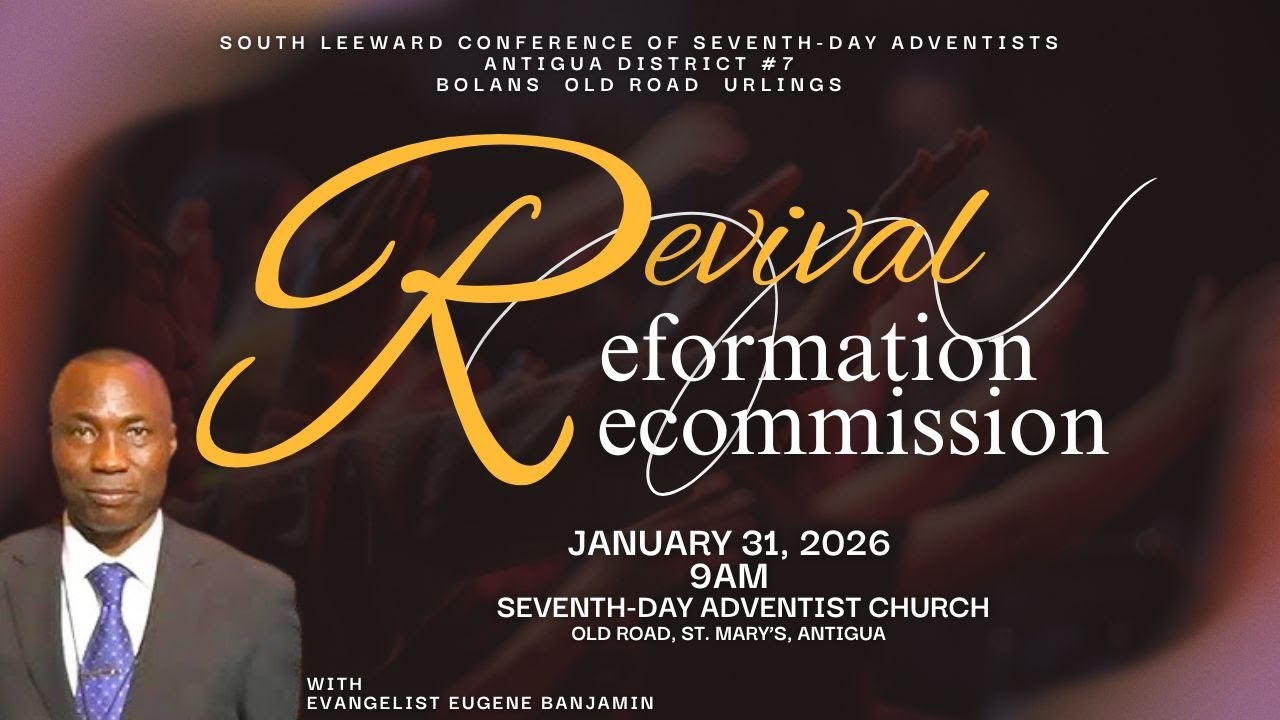 Old Road SDA Church Antigua LIVE Stream 31st January 2026 || Revival ...
