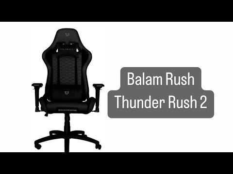 Análisis a la mejor silla gamer calidad precio Balam Rush Thunder 2.0 - YouTube