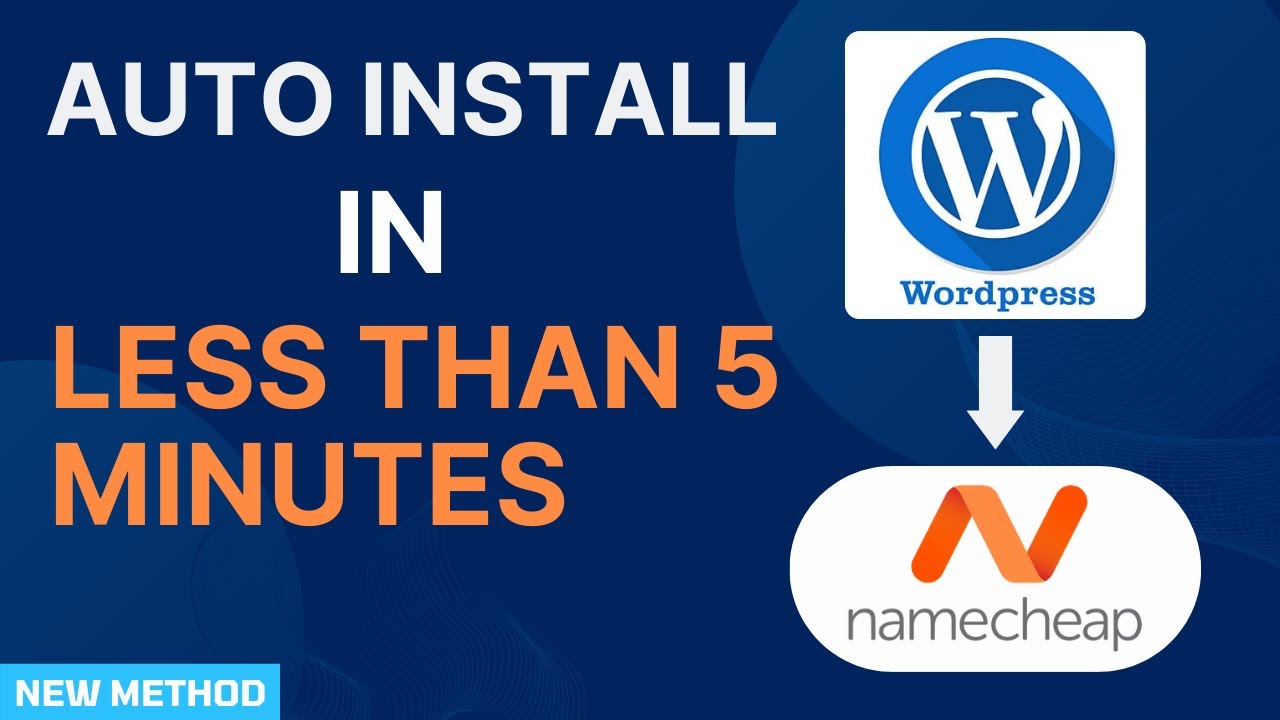 How to Auto install WordPress on Namecheap Hosting - YouTube