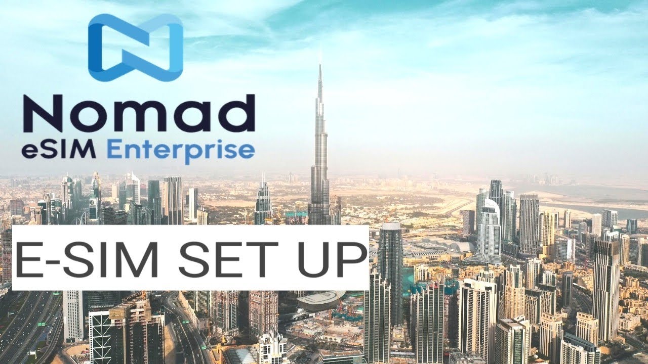 Nomad Esim Data service Setup step by step for beginners 2024 - YouTube