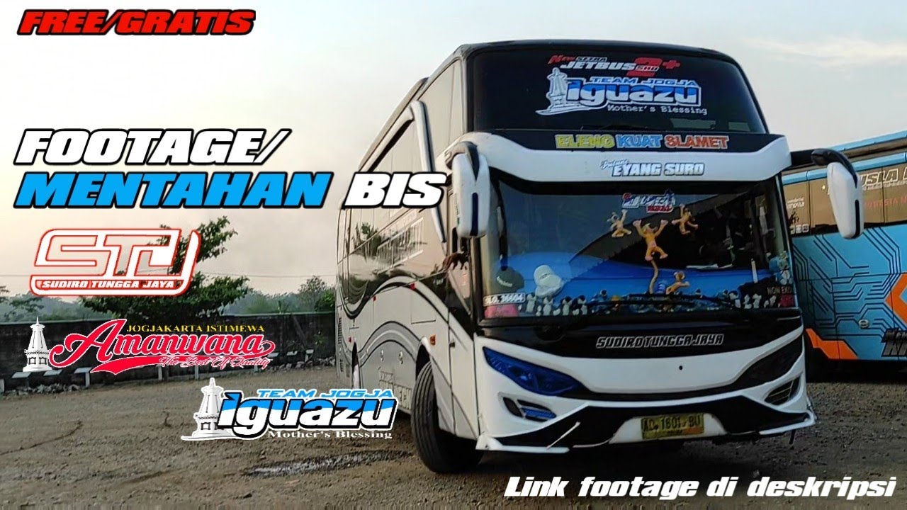 FOOTAGE/mentahan bis STJ IGUAZU ft AMANWANA | FREE - YouTube