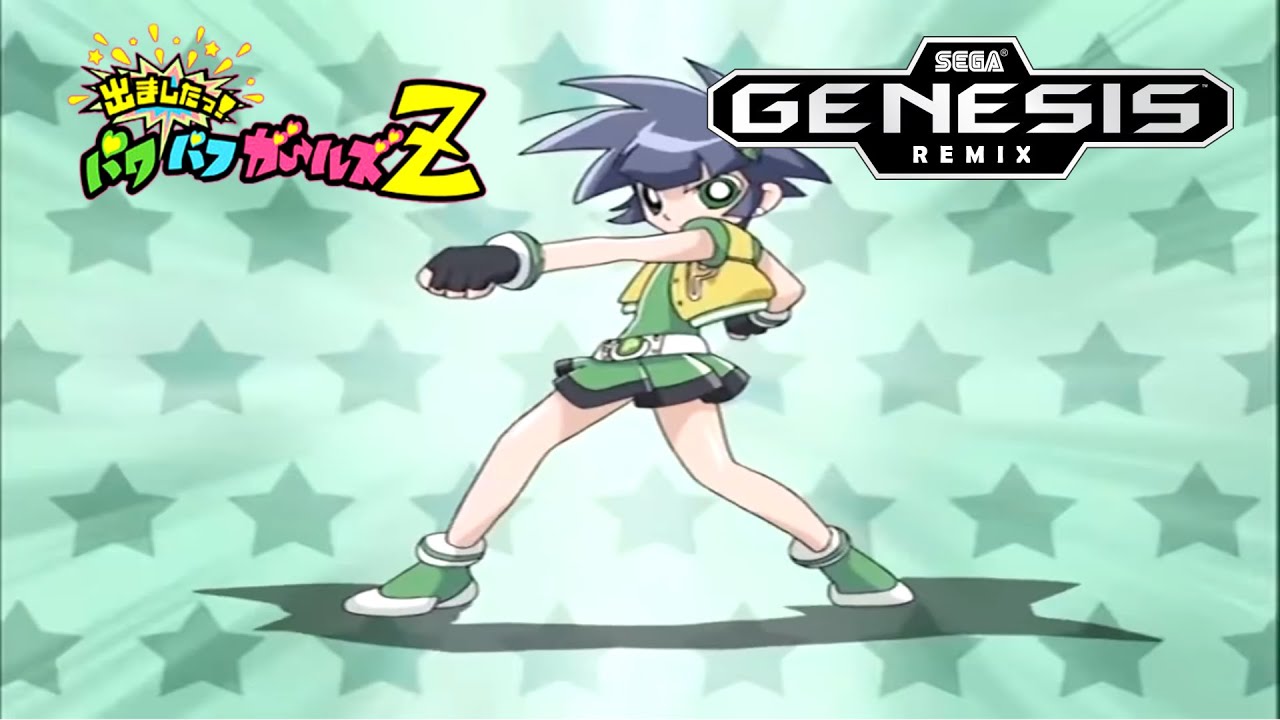 PPGZ (JP) Powered Buttercup Theme Sega Genesis remix (Sonic 2 version ...