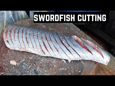 swordfish cutting/ fish cutting videos/ seafood / fishing/ malpe ...