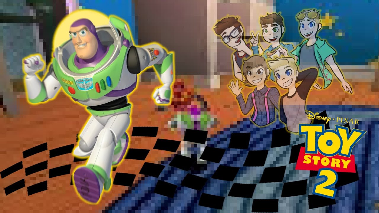 Buzz Lightyear is the Fastest Toy Alive (Toy Story 2 Race) - YouTube