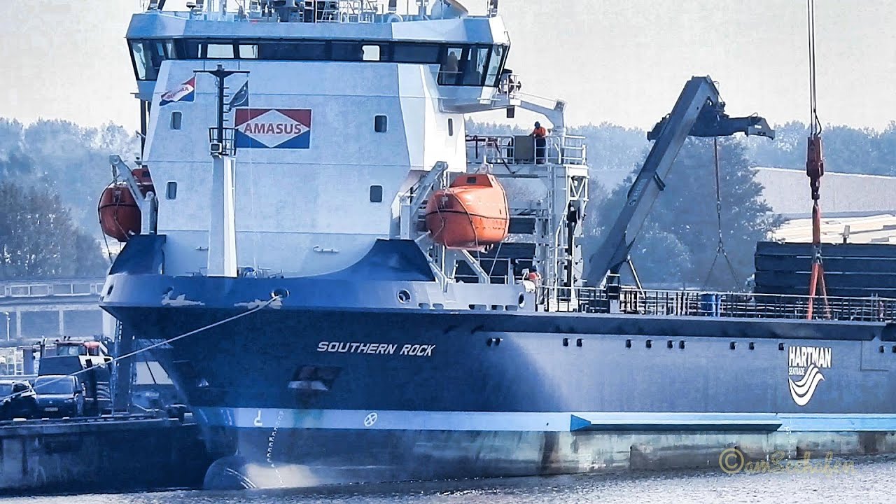 Neubau Seeschiff SOUTHERN ROCK brandnew cargo seaship Nordkai epas ...