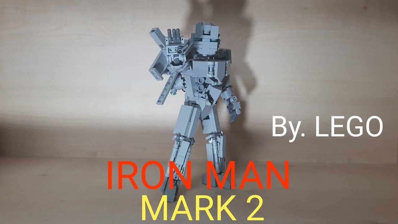 Lego IRON MAN Mark.2 / [깨작튜브] 아이언맨 마크2 퀄리티 대박! - YouTube