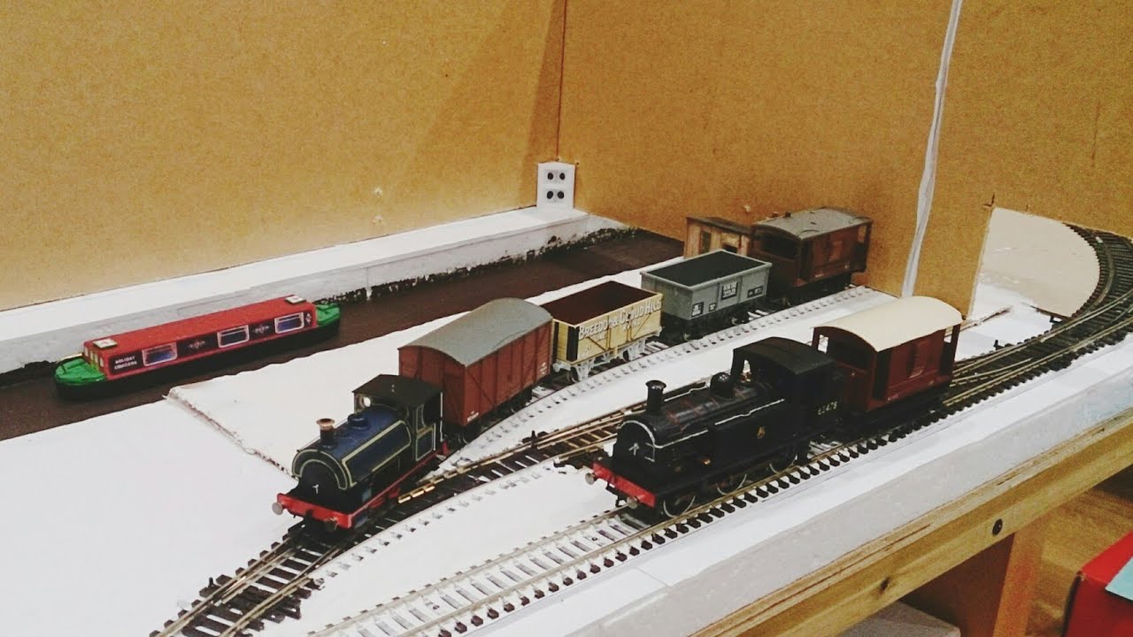 OO Gauge Micro Oval Model Railway layout Progress Update | Part 2 - YouTube