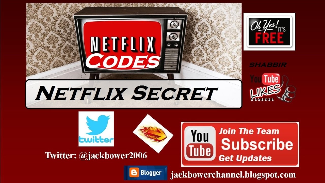 NETFLIX 1 Click Secret Codes - YouTube