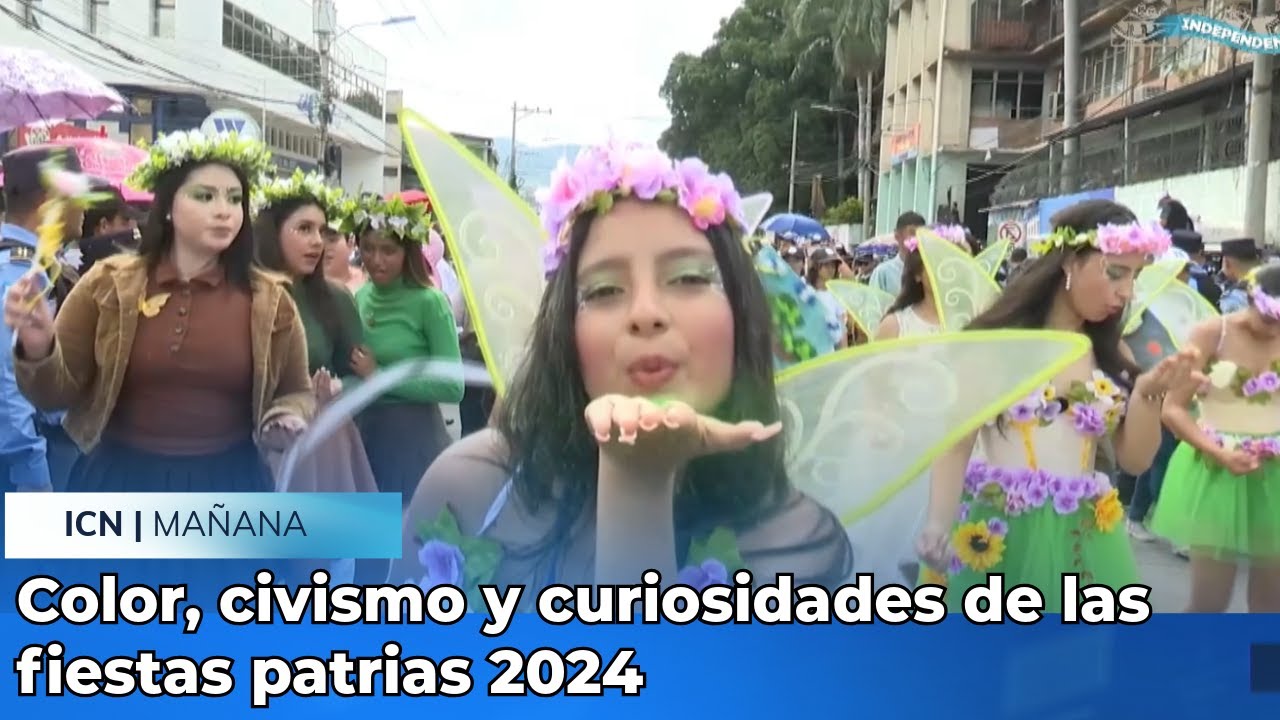 Celebrando con color, civismo y sorpresas: Fiestas Patrias 2024 - YouTube