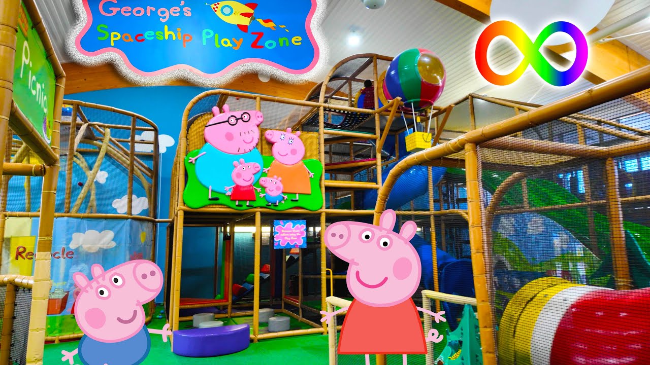 Peppa Pig World Indoor Soft Play | George's Spaceship Playzone ...