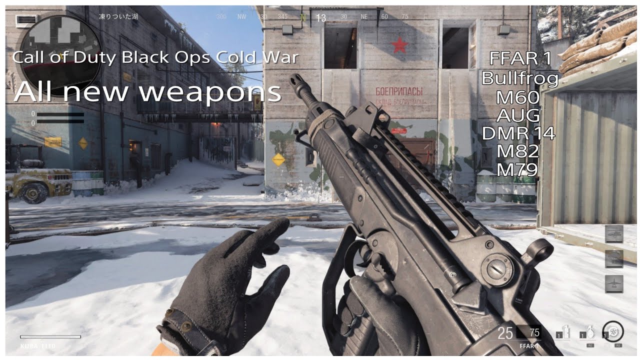 Call of Duty Black Ops Cold War All New Weapons FFAR1 Bullfrog M60 AUG ...