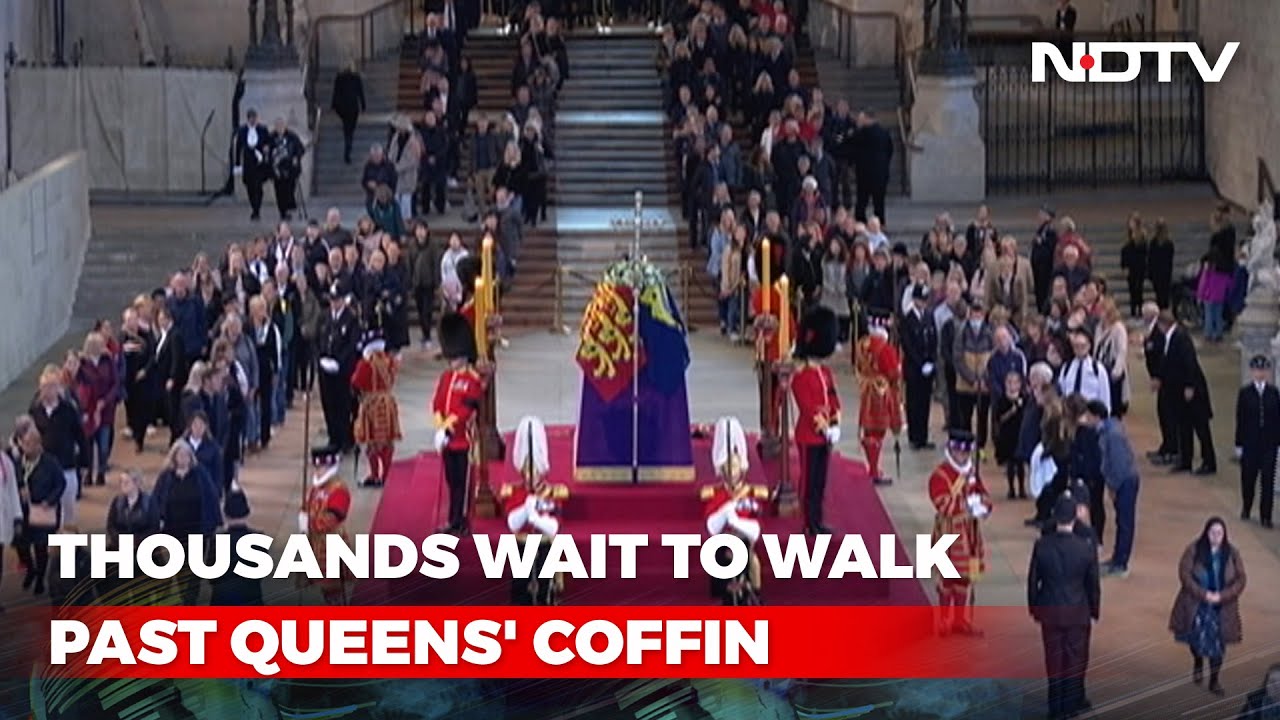 Queen Elizabeth’s Funeral | Thousands Queue Up To View Queen Elizabeth ...