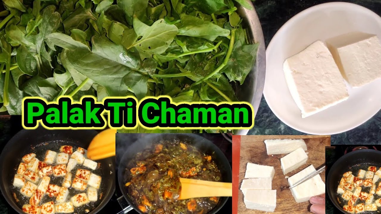 Palak Ti Chaman Mazedar Syeun | Palak Paneer Kashmiri Style Tasty Dish ...