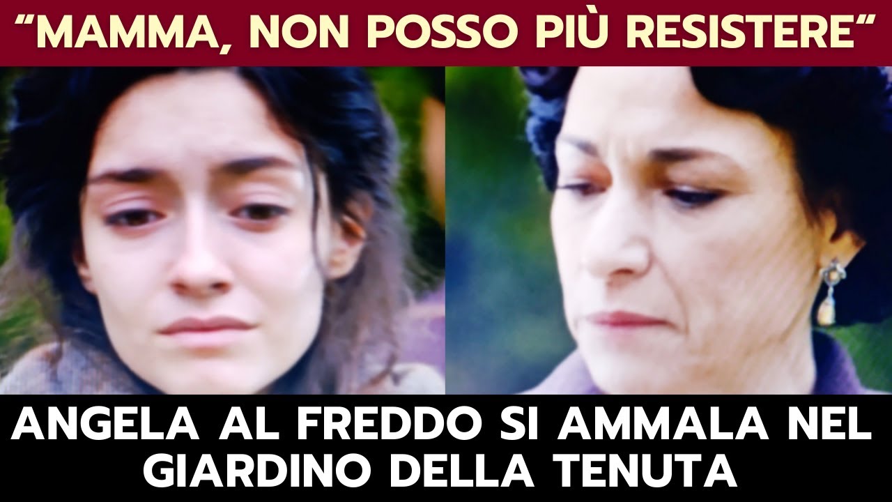 LA PROMESSA ANTICIPAZIONI: ANGELA AL FREDDO SI AMMALA NEL GIARDINO ...