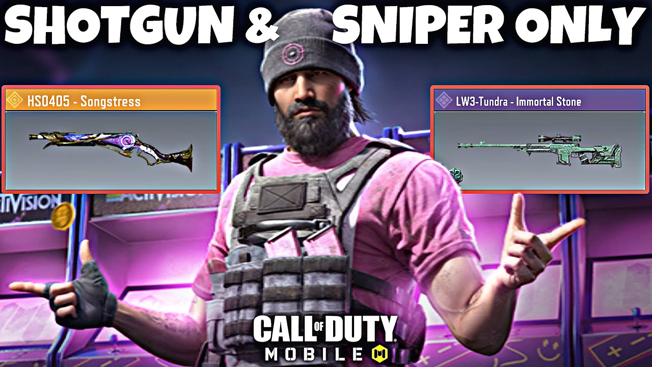Shotgun + Sniper ONLY Gameplay in COD Mobile - YouTube