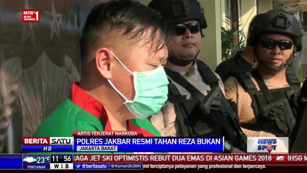 Reza Bukan Ditahan Terkait Kasus Narkotika - YouTube