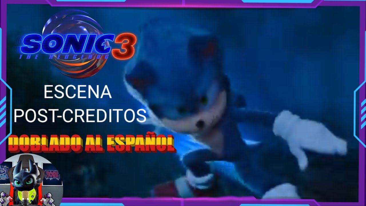 SONIC 3 LA PELÍCULA | ESCENA POS-CREDITOS | DOBLADA AL ESPAÑOL - YouTube
