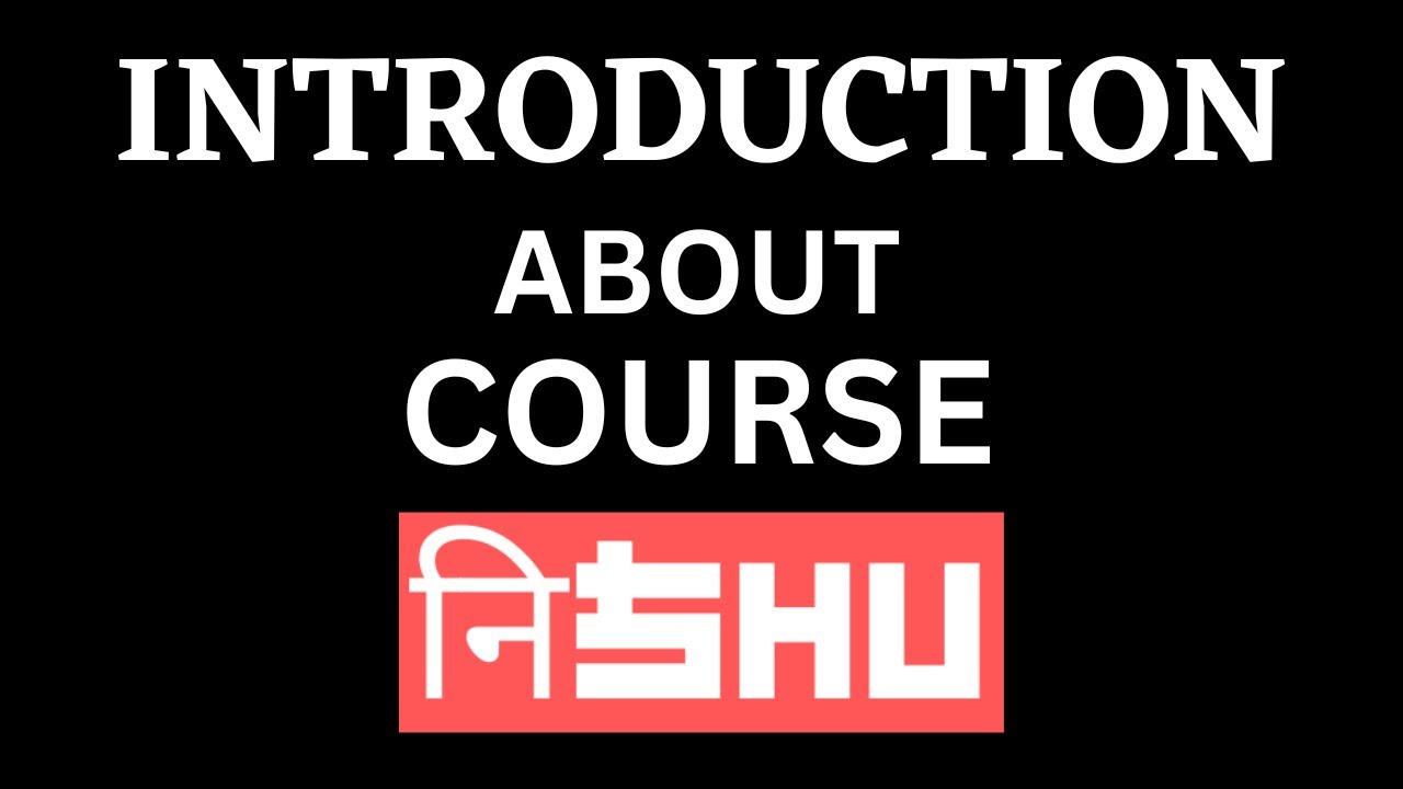 Introduction About Nishu Course | 6th | NCERT - YouTube