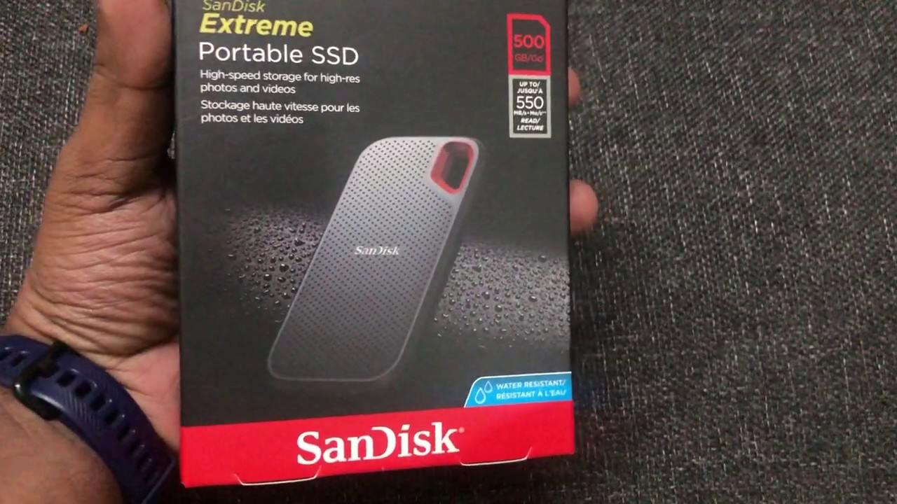 SanDisk Extreme Portable SSD - Unboxing and Overview #SanDisk #SSD # ...