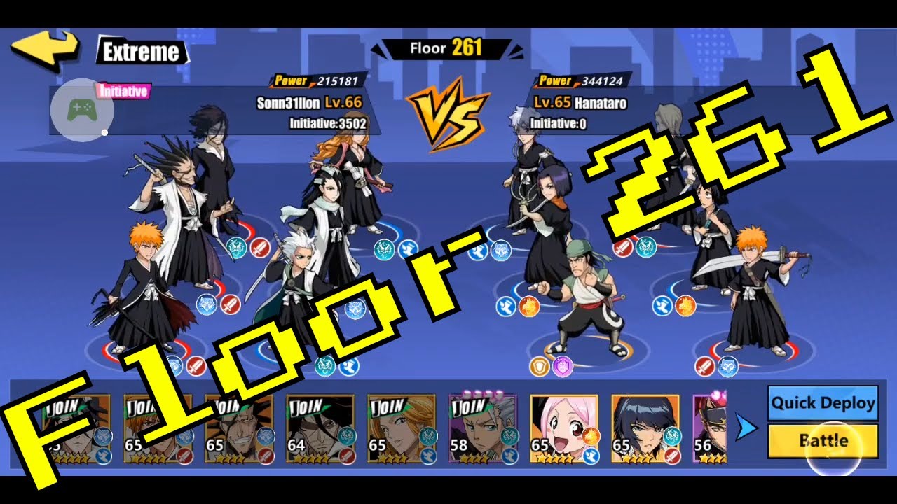 🌟 Floor 261 🌟 - Extreme Challenges - Bleach: Immortal Soul - YouTube