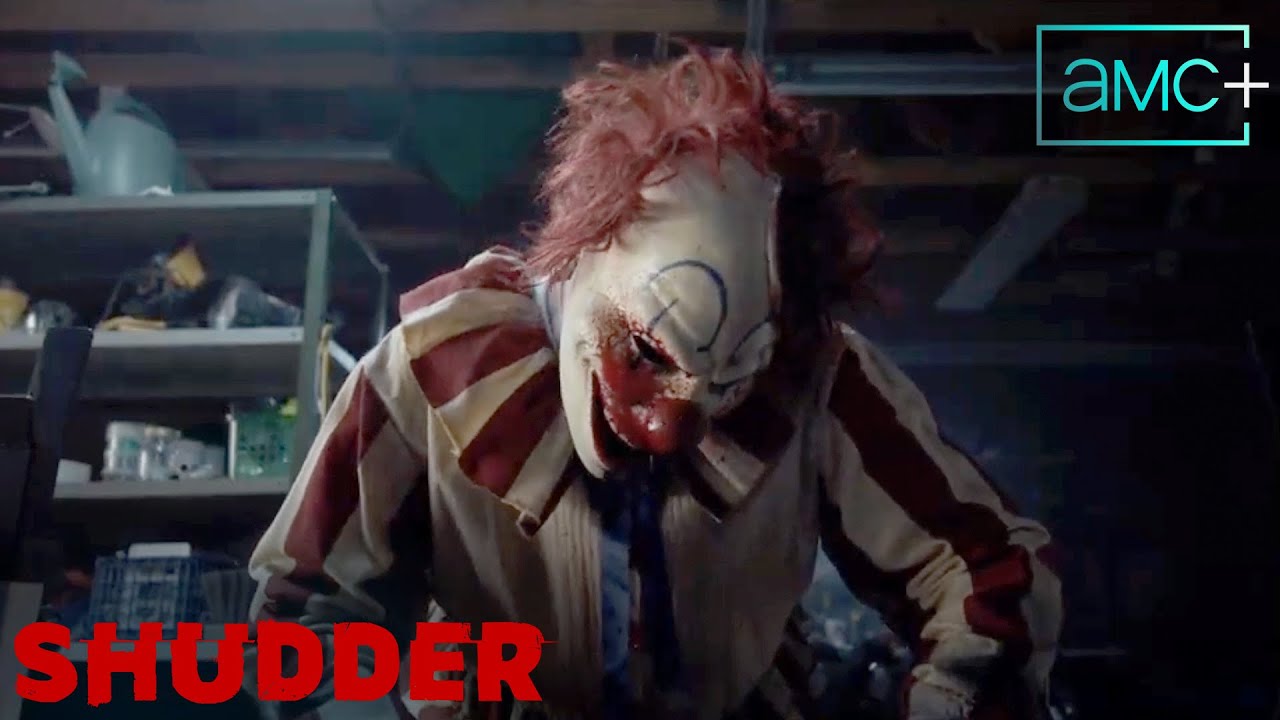 Bench Pressing Kill | Clown in a Cornfield: Official Clip | Shudder ...